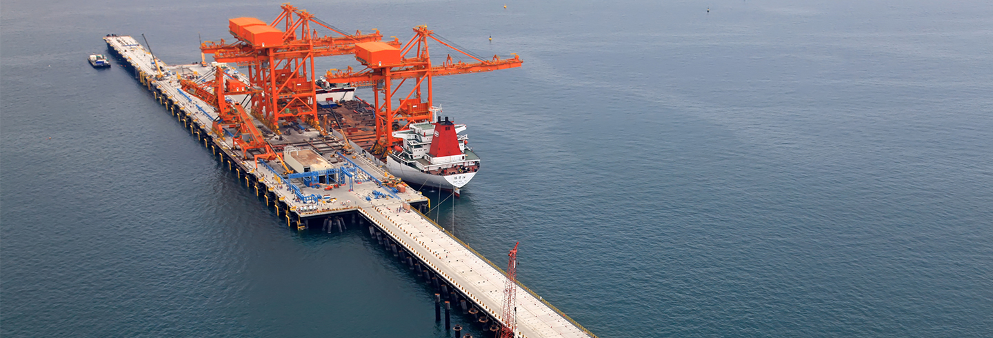 Bulk Jetty Construction in Port of Sohar, 2011